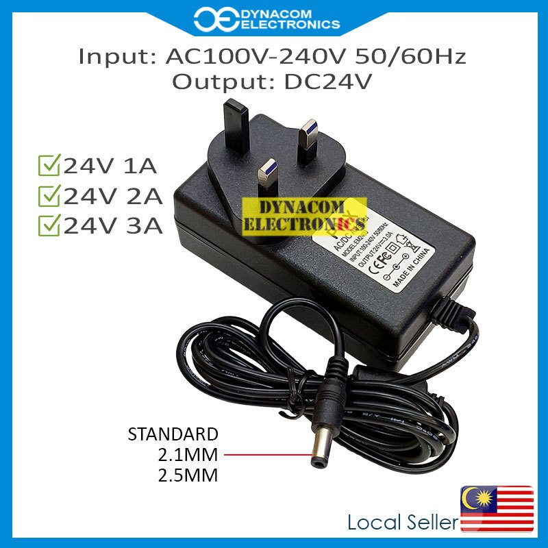 DC 24V 1A 24V 2A 24V 3A Power Adapter Power Supply Transformer Adapter ...