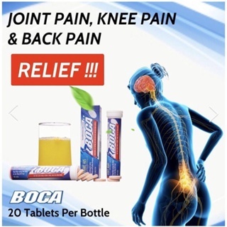 promotion Ready Stock - Boca Platinum Effervescent Tablets Bones And ...