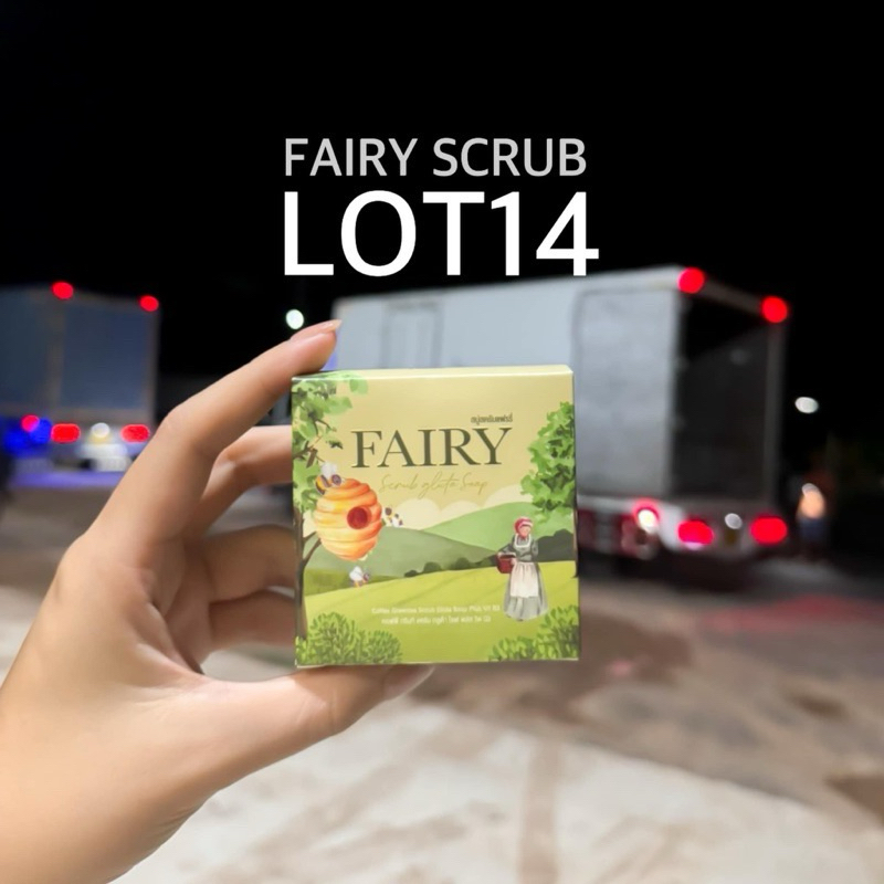 🇹🇭Kkm approved ! LOT 15 Ori HQ fairy 🔥 FAIRY SCRUB GLUTA SOAP 🍵🧼sabun ...