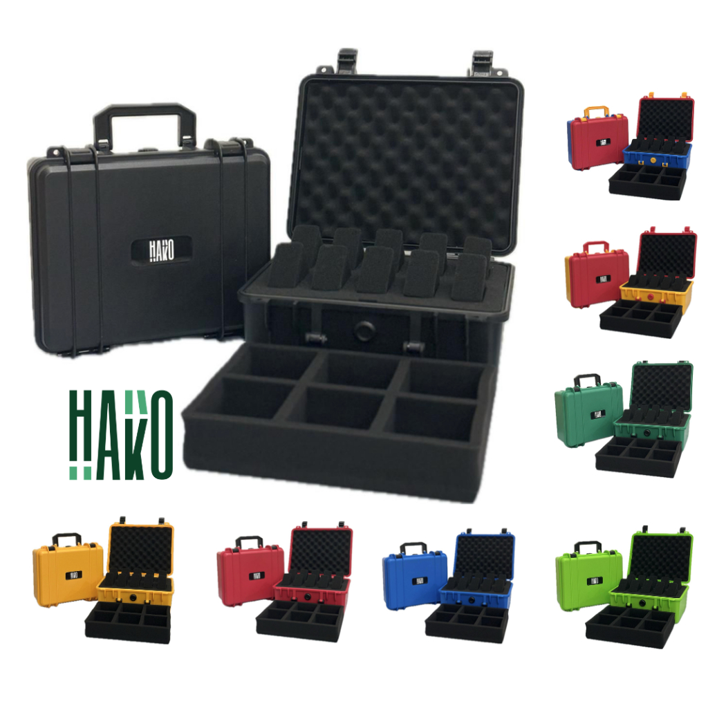 2 / 8 / 10 / 16 SLOT ANTI SHOCK HEAVY DUTY WATCH HARD CASE / KOTAK ...