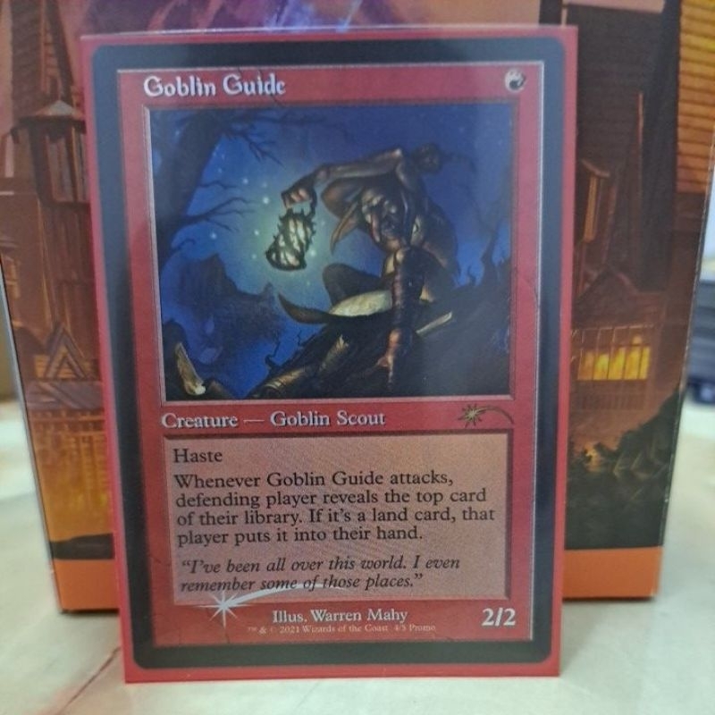 MTG Goblin Guide (FOIL)(LGS)(Rare) | Shopee Malaysia