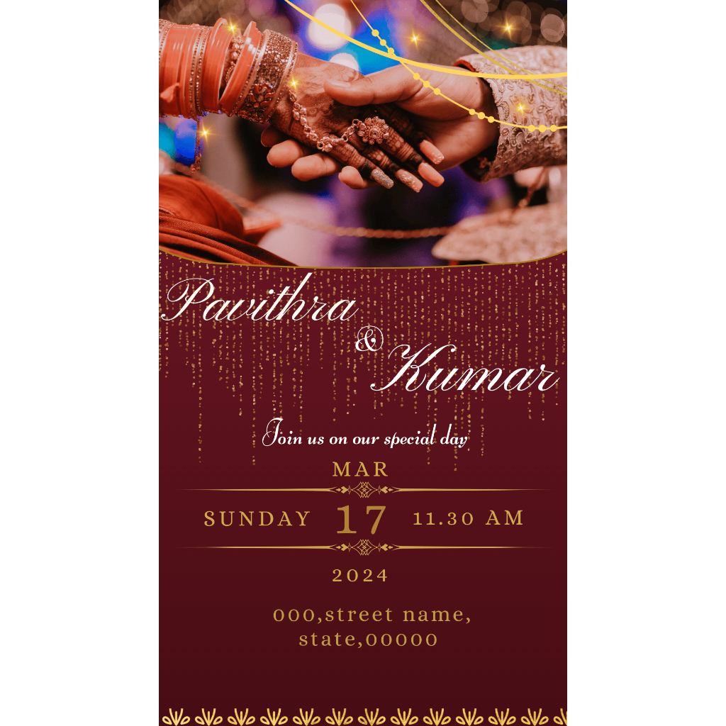 Kad Kahwin Digital | Wedding Card Digital | E-card Invitation | Kad ...