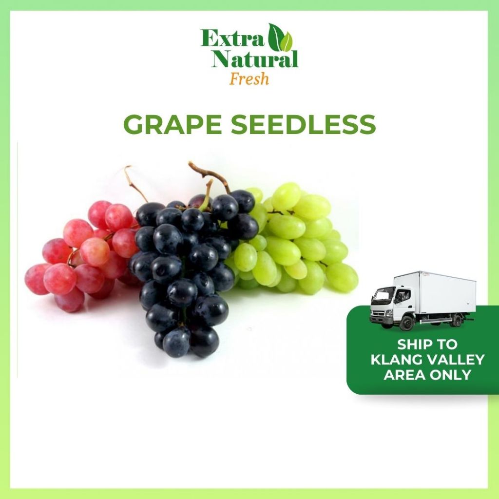Grape Seedless 500g (Anggur) |Fresh Fruit| [Extra Natural Fresh ...
