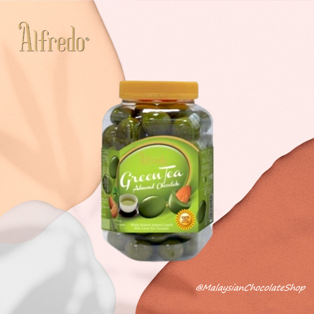 Alfredo Jar Green Tea Chocolate 400G | Shopee Malaysia