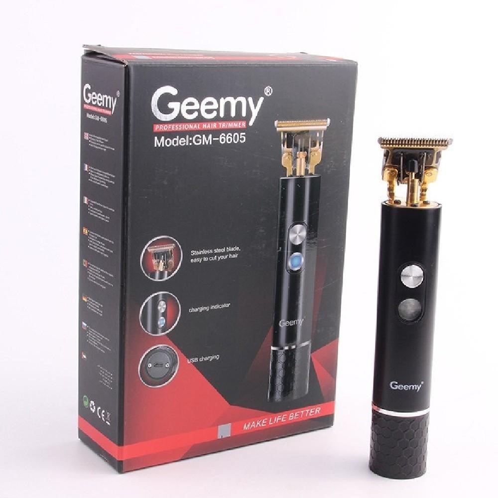 Gm-6605 Geemy Professional Hair Trimmer Clipper Hair Cut Grooming Set ...