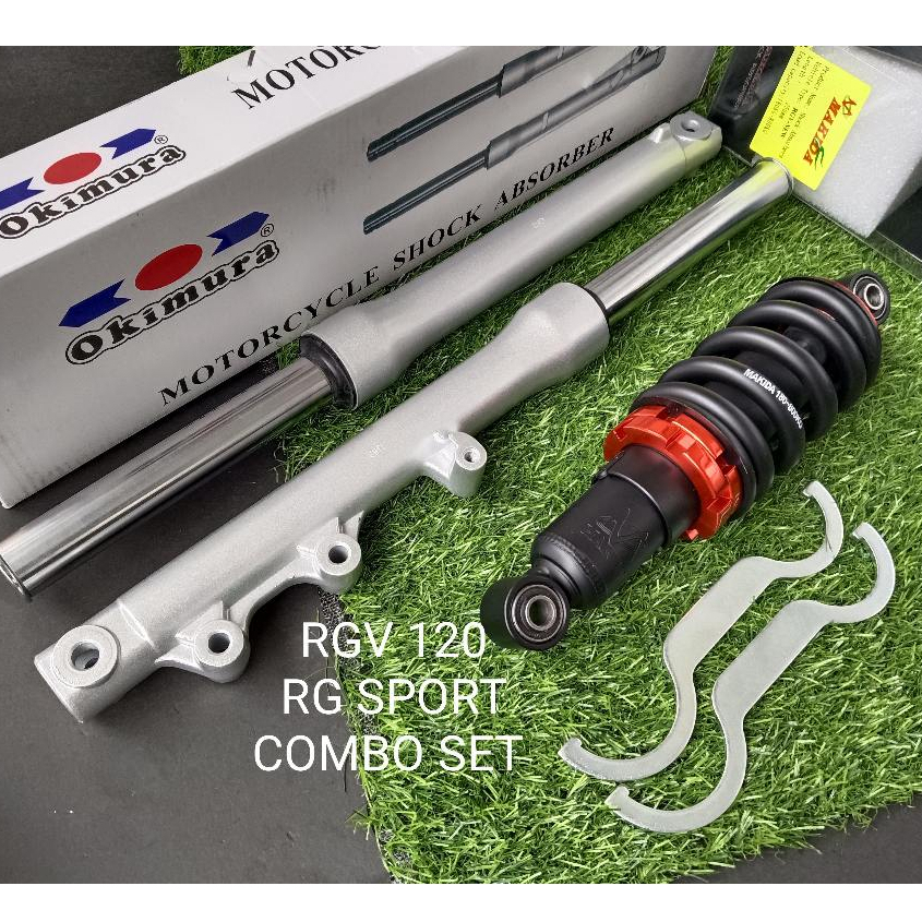 MAKIDA RGV120 SR-SPORT COMBO SET (MONO+FORK SET) | Shopee Malaysia