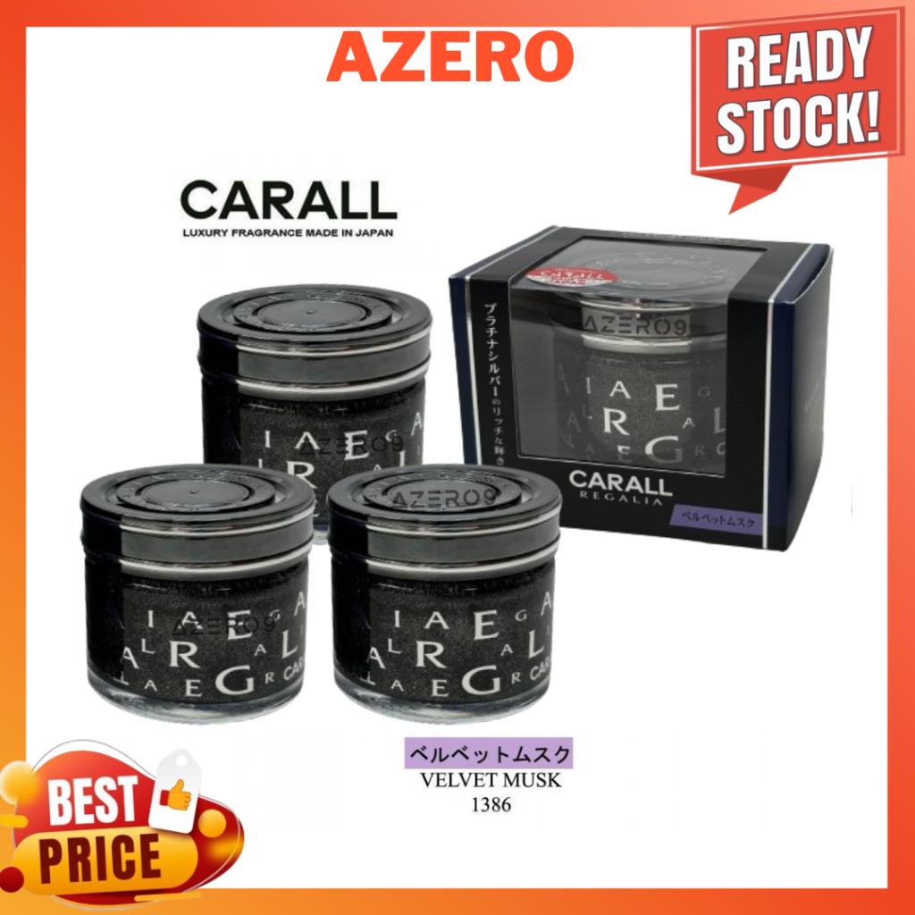 Carall Regalia 1386 /1386G Gold Series (100% Original) / 3357 Velvet ...