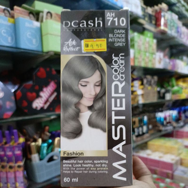 Dcash master DARK BLONDE INTENSE GREY AH710 (60ml) | Shopee Malaysia