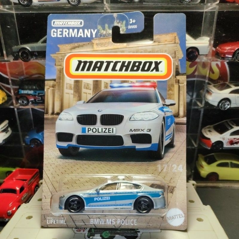 Matchbox Germany BMW M5 POLICE | Shopee Malaysia
