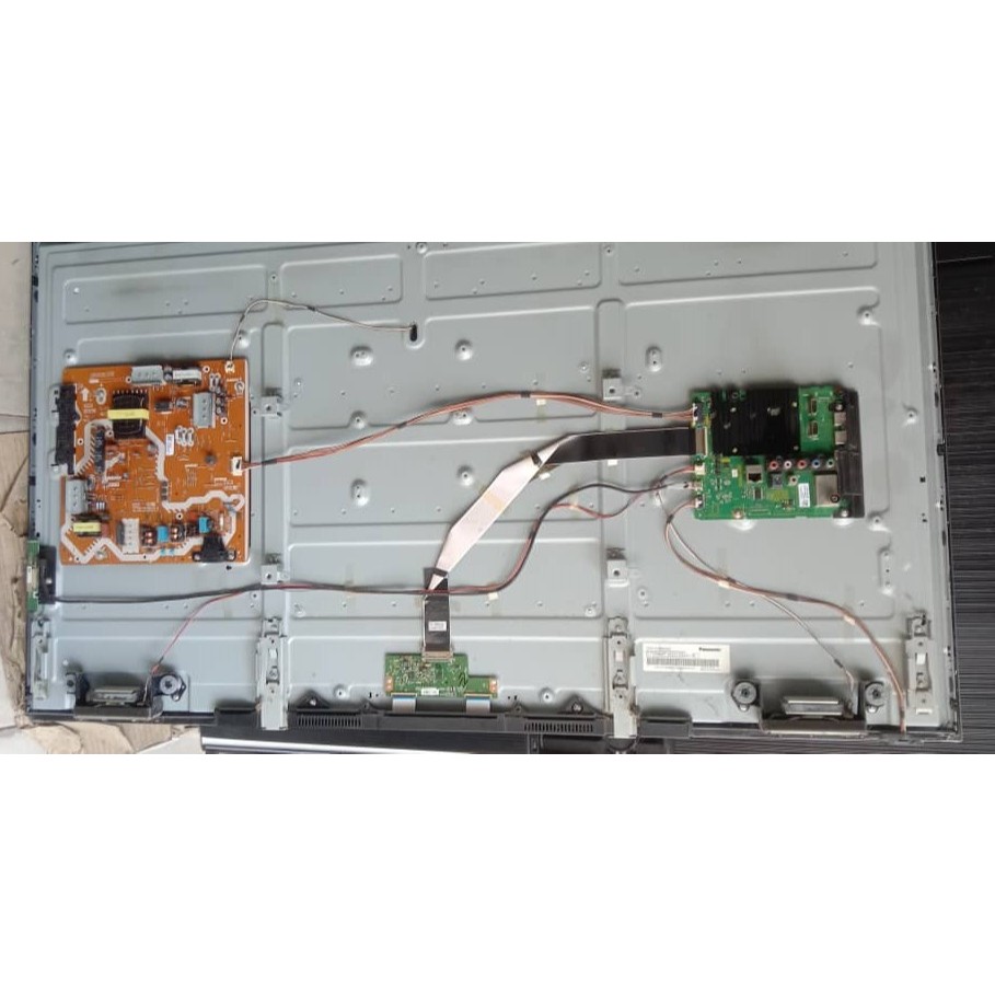 (BA003) Panasonic TH-49ES630K Mainboard, Powerboard, Tcon, Tcon RIbbon, LVDS, Cable. TV ...