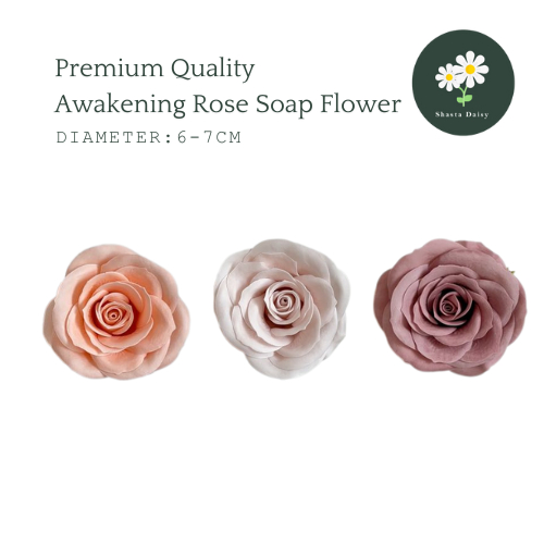 PREMIUM QUALITY (Per Pcs) Awakening Rose Soap Flower Bunga Sabun Ros ...