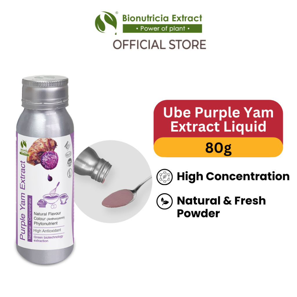 Bionutricia Ube Purple Yam Extract Liquid Concentrate 80g | Shopee Malaysia