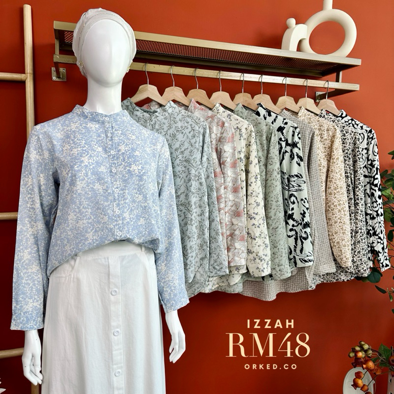 IZZAH BY BUTIK ORKED.CO | Shopee Malaysia