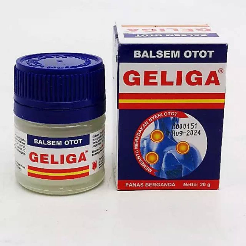Geliga Muscular Balm 20g.(BALSEM OTOT) | Shopee Malaysia