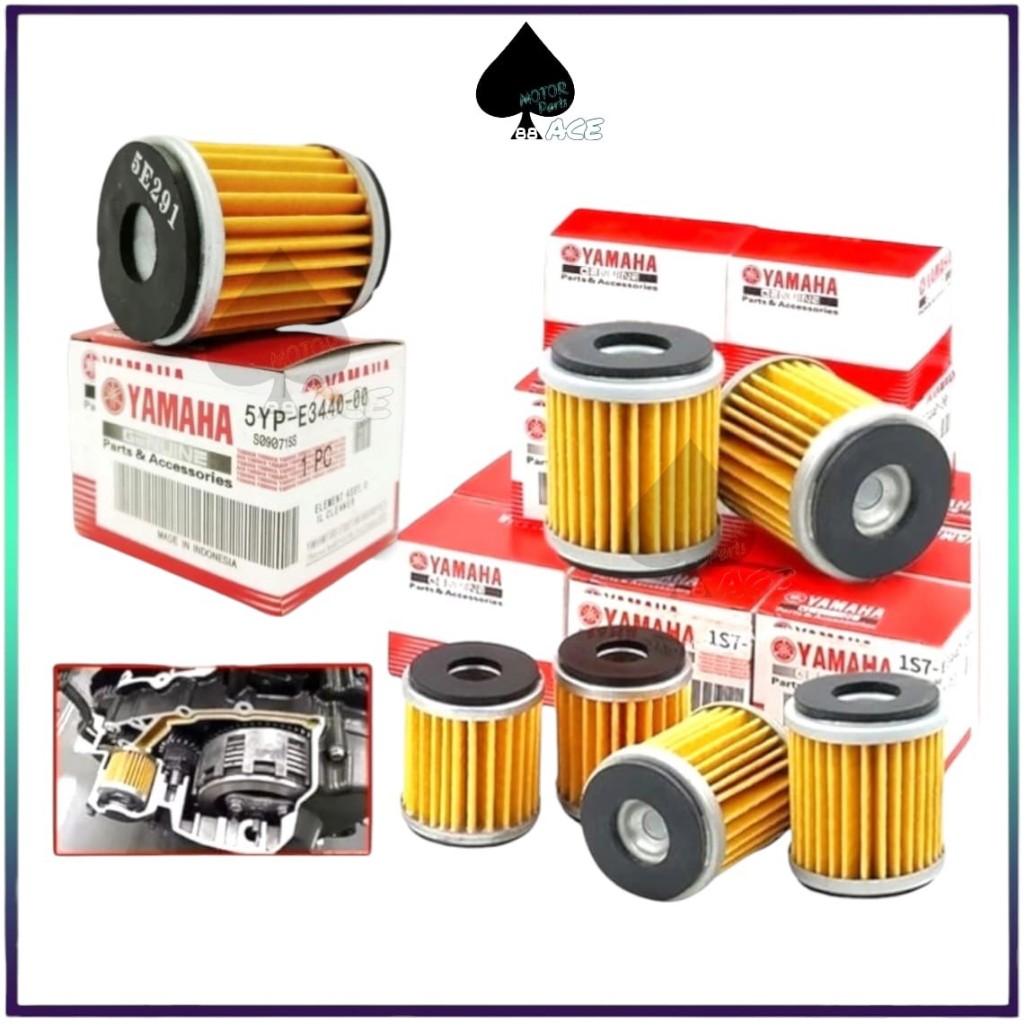 YAMAHA OIL FILTER LC135 LC 135 135LC FZ150 Y15ZR Y15 FZ SRL115 FI R15 ...