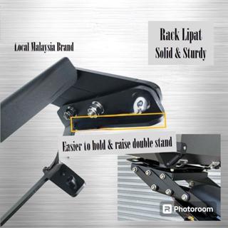 NJX Foldable Adjustable Heavy Duty Top BOX Rack Lipat Box Kotak Bracket ...