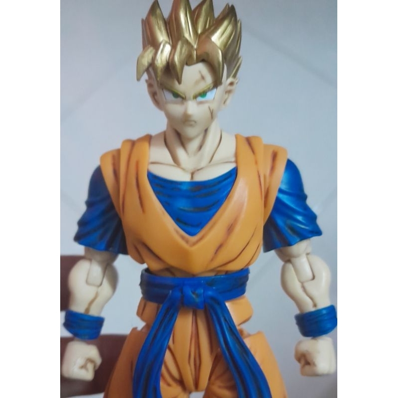 dragonball figure rise custom repaint future gohan gold hair version ...