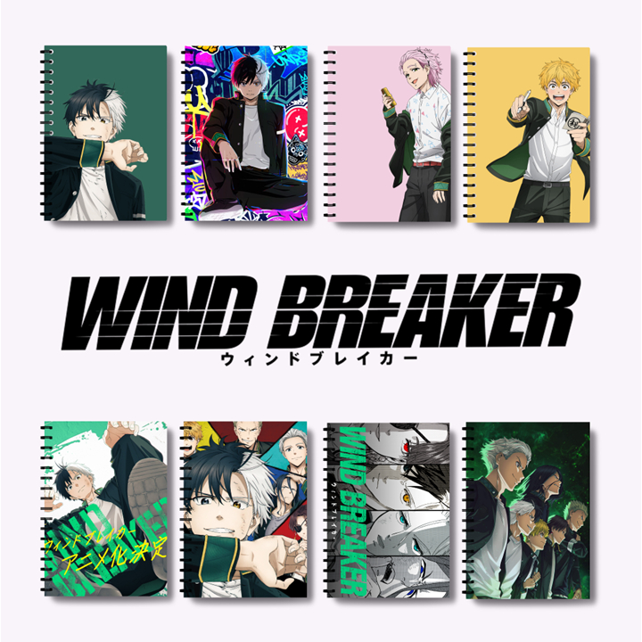 Wind Breaker Anime Notebook / Journal / Buku Nota | Shopee Malaysia