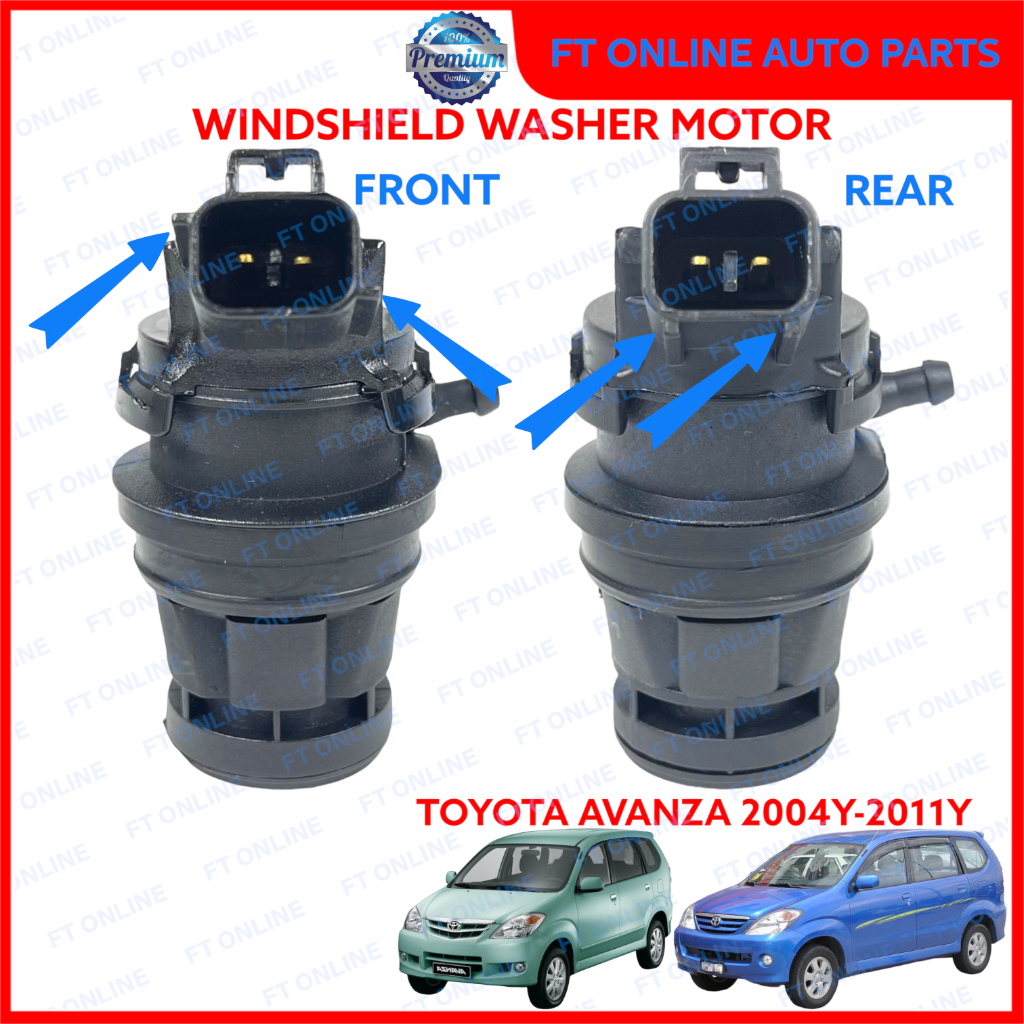 TOYOTA AVANZA 2004-2011 F601 F602 WASHER MOTOR/PUMP WINDSHIELD WIPER ...