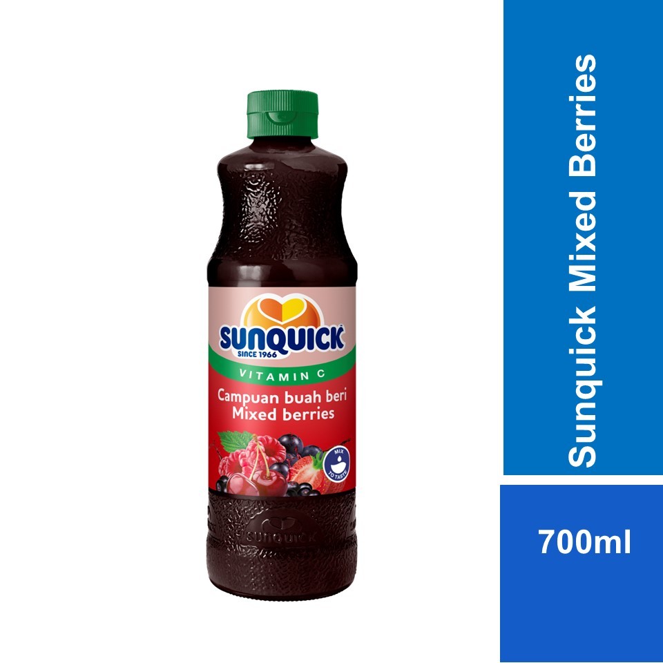 Sunquick Mixed Berries Jumbo (700ml) | Shopee Malaysia