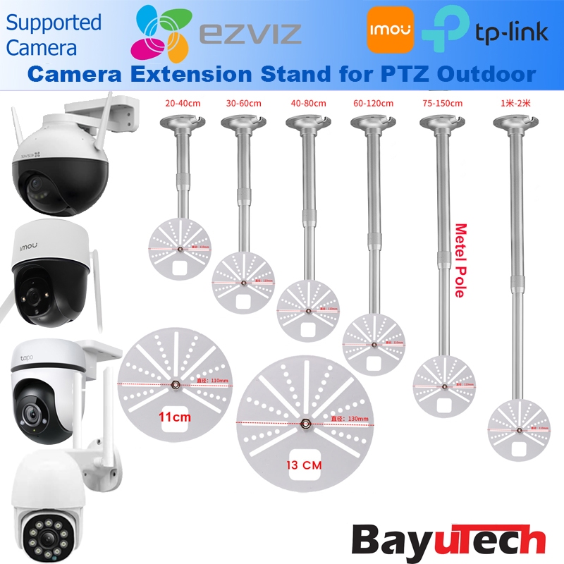 Economic Outdoor PTZ CCTV Camera Extension Stand Wall Mount External ...