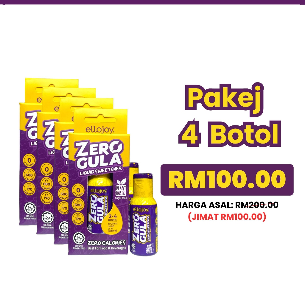 Ellojoy Zero Gula Sweetener | Shopee Malaysia