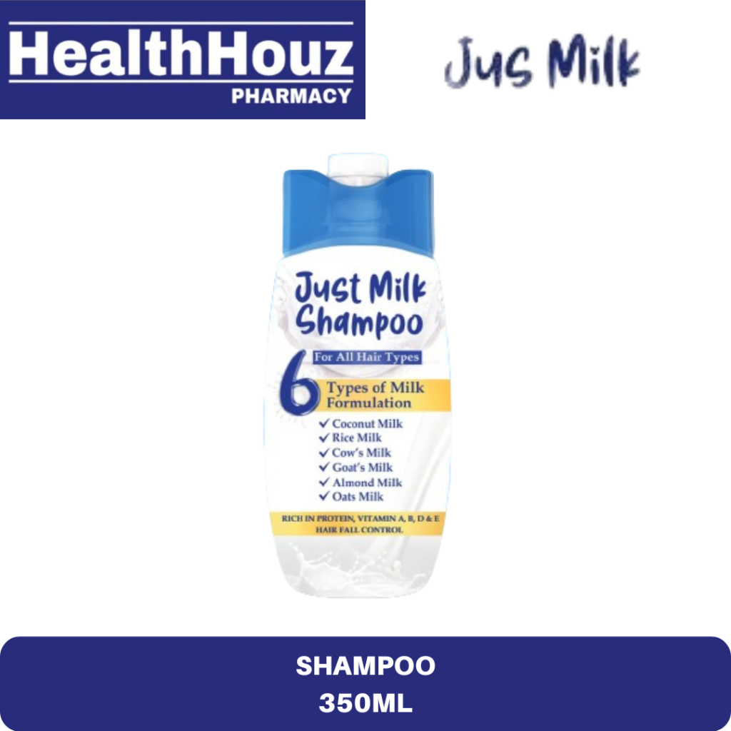 Jus Milk Shampoo, 6 Types of Milk Formulation, 350ml | Shopee Malaysia
