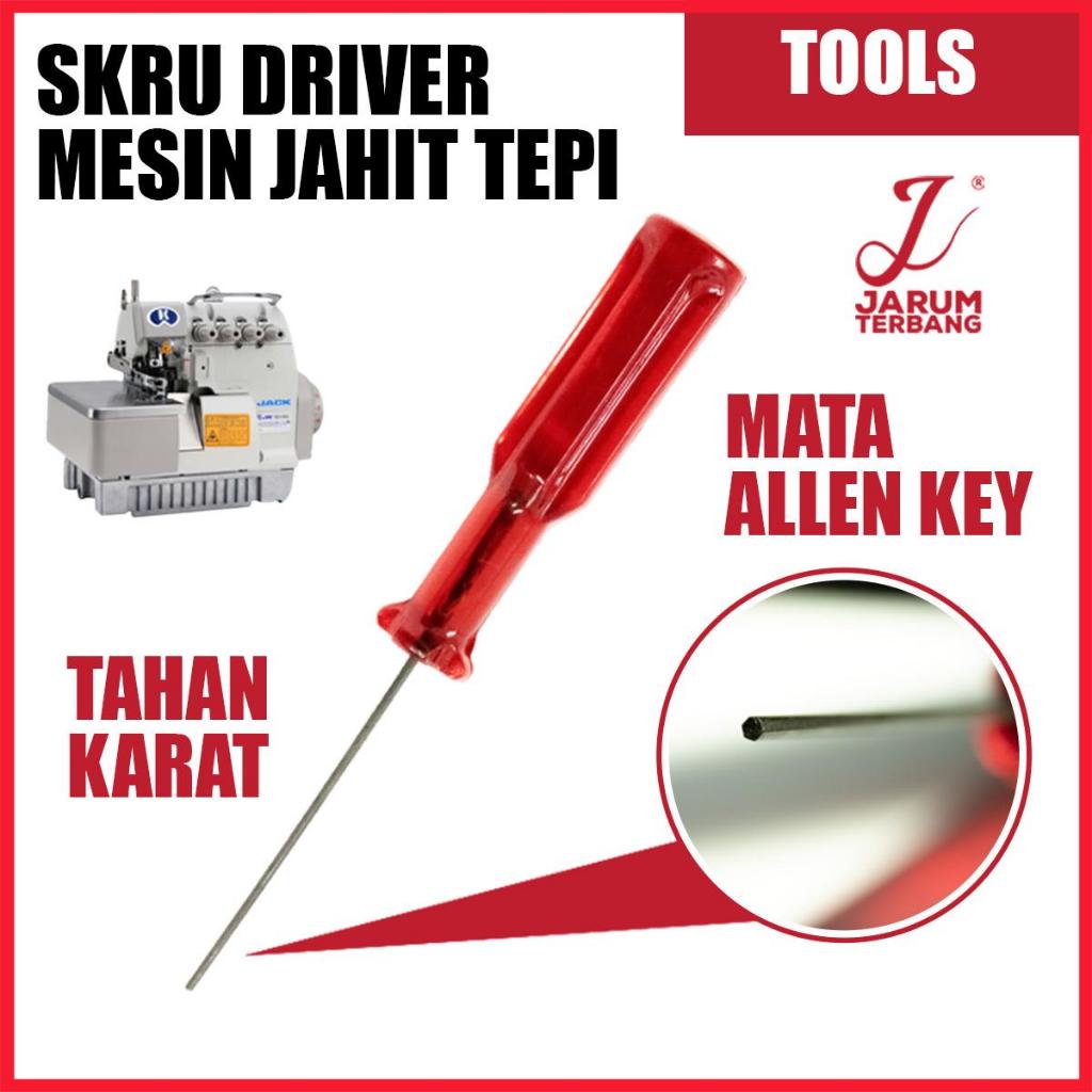 Skru Driver Mesin Jahit Tepi Industri | Kualiti Tinggi, Pemutar Skru ...