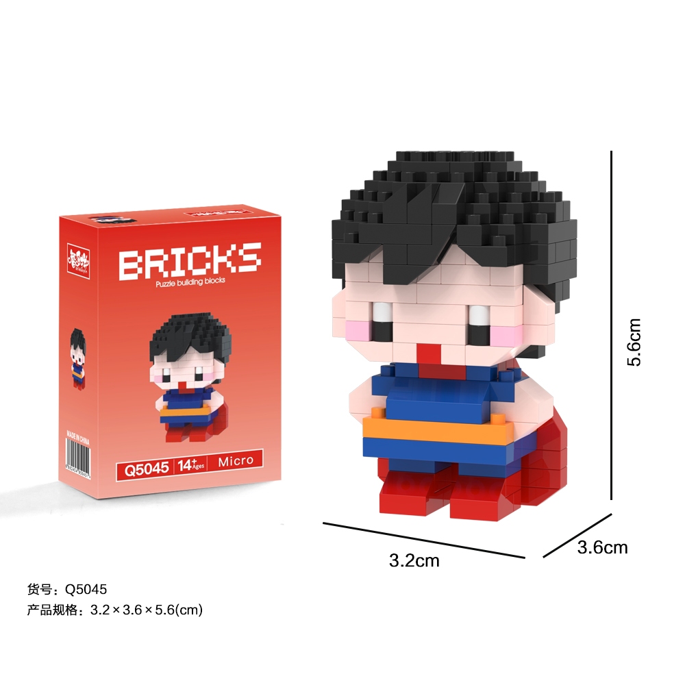 20 design cartoon brick 40 design cartoon Bricks nano Block Cute toys ...