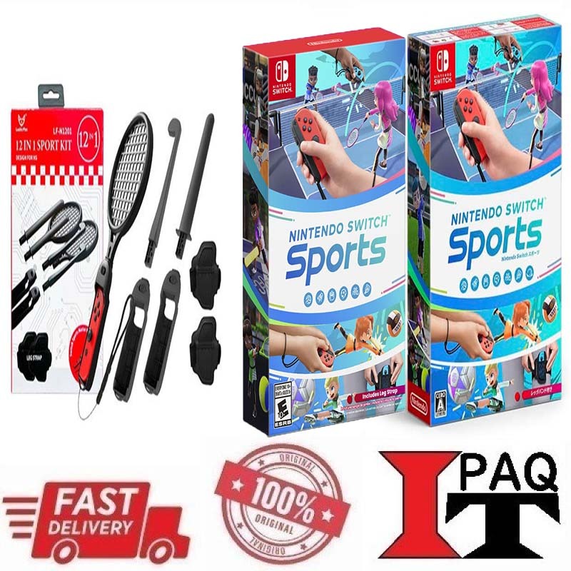 Nintendo Switch Sports Bundle 12 in 1 Sport Kit LF-N1201A / LF-N1201 ...