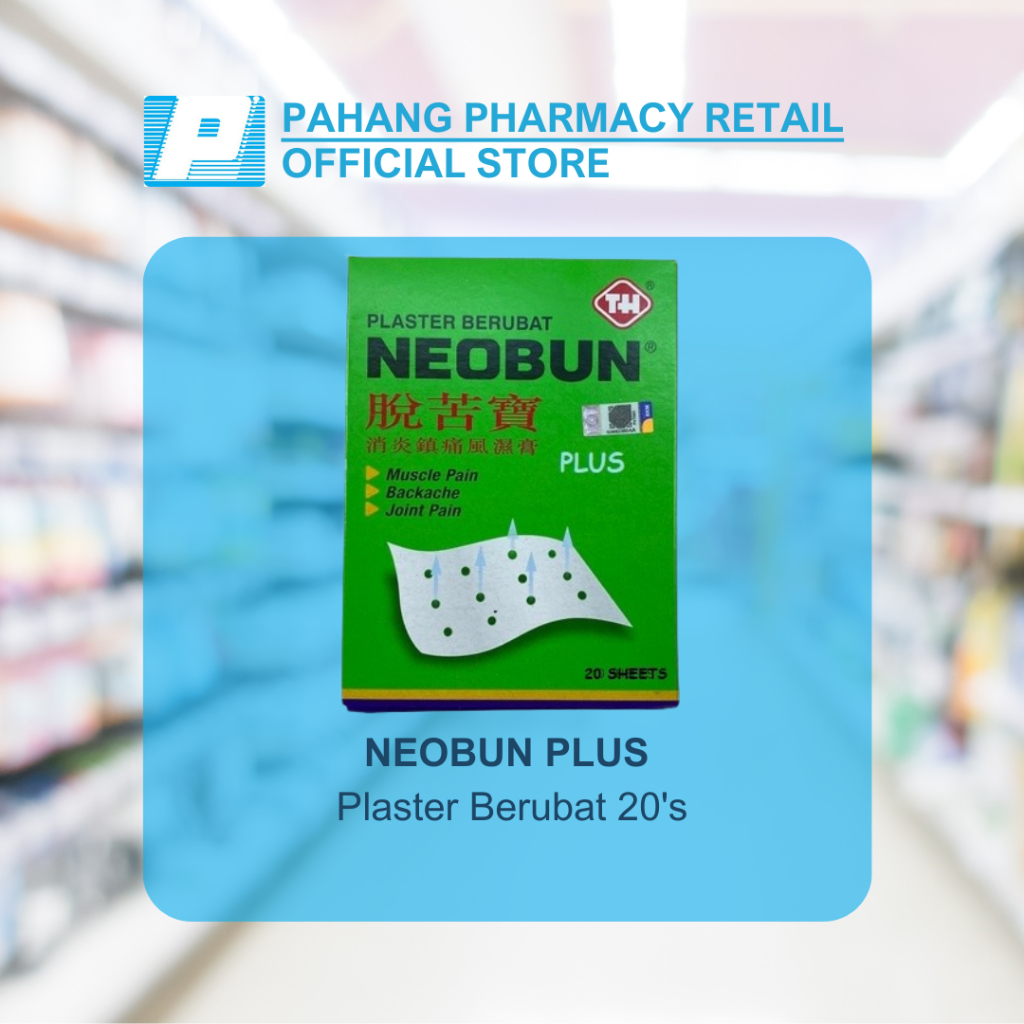 NEOBUN PLUS Plaster Berubat 20's (Expiry: 05/2024) | Shopee Malaysia