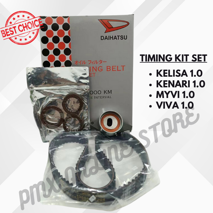 KELISA, KENARI, VIVA 850, VIVA 1.0L, MYVI 1.0 PERODUA TIMING BELT KIT ...