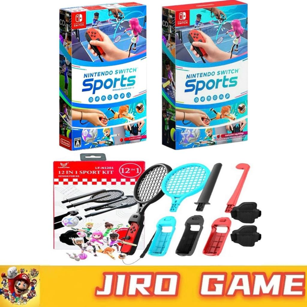 Nintendo Switch Sports Bundle 12 In 1 Sports Kit LF-N1201A / LF-N1201 ...
