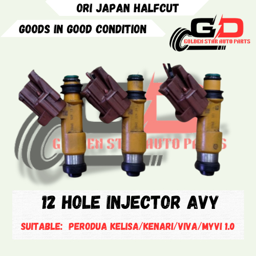 Perodua Kelisa/Kenari/Viva/Myvi 1.0 12 Hole Injector AVY | Shopee Malaysia