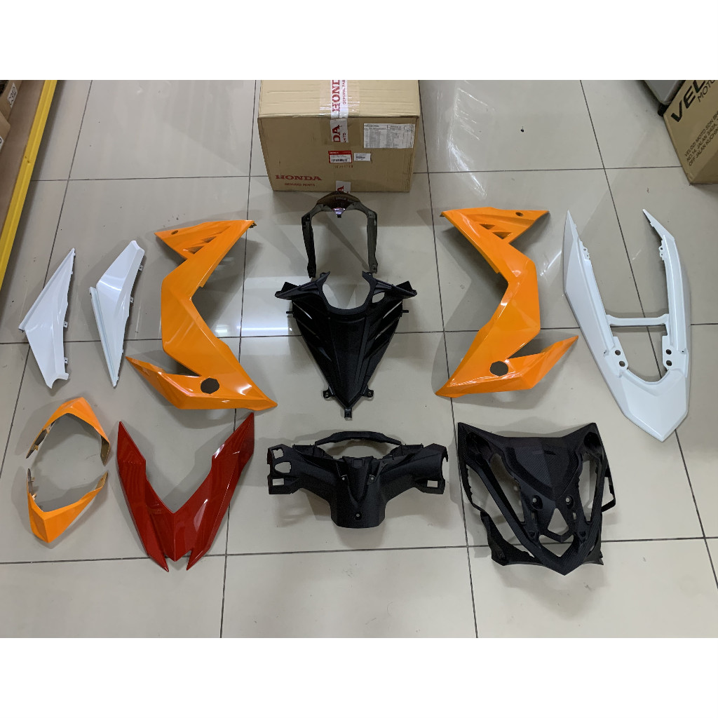 HONDA RS150 V1 BODY COVER SET REPSOL ORIGINAL HONDA | Shopee Malaysia