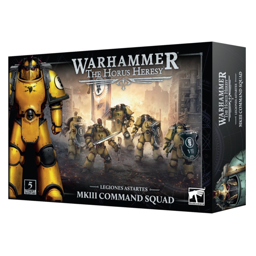 Warhammer The Horus Heresy Legiones Astartes MKIII Command Squad ...
