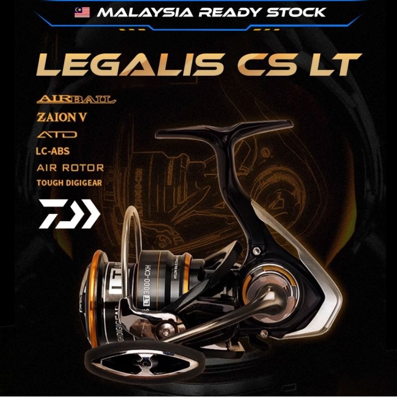 21' DAIWA LEGALIS CS LT Spinning Reel 1000-3000 ABS Metal Spool Long ...