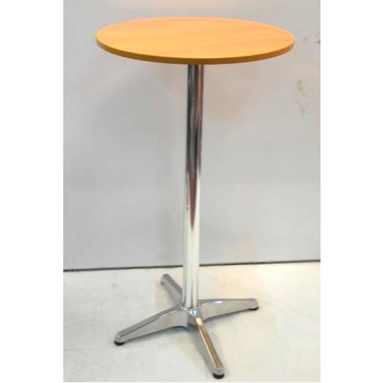 Bar table - size 60 cm diameter x 100 cm Height, Light and rust free ...