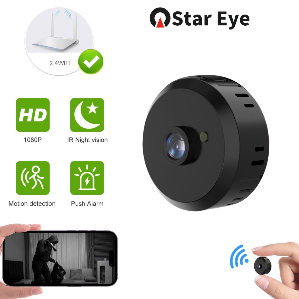 Hidden Mini Camera WiFi Monitoring Camera Hidden Camera Motion ...