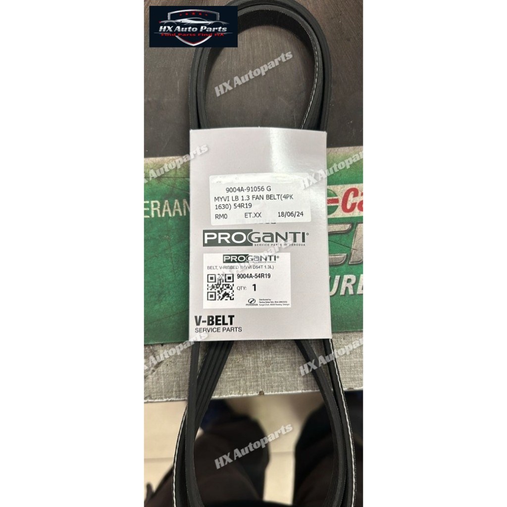 GENUINE PERODUA PROGANTI FAN V BELT [4PK1630]-PERODUA MYVI ICON / LAGI ...