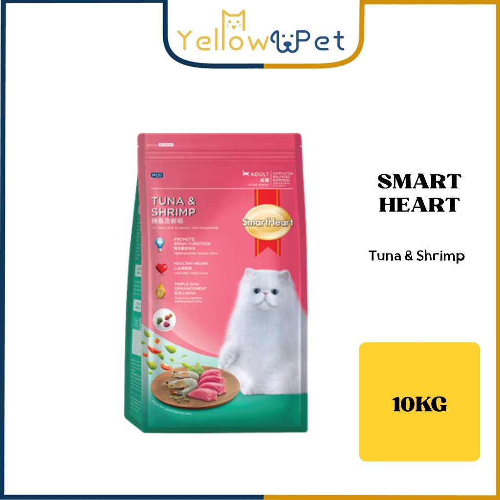 SmartHeart Tuna & Shrimp 10kg | Shopee Malaysia