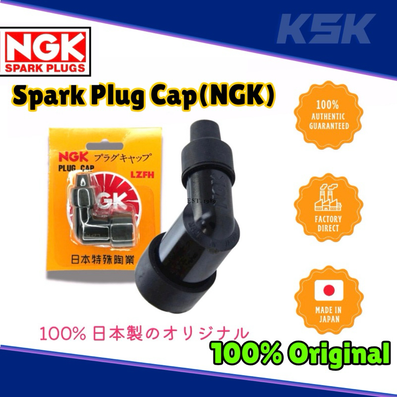 NEW 100% NGK PLUG CAP ORIGINAL JAPAN EX5 WAVE KRISS 100 HONDA YAMAHA ...
