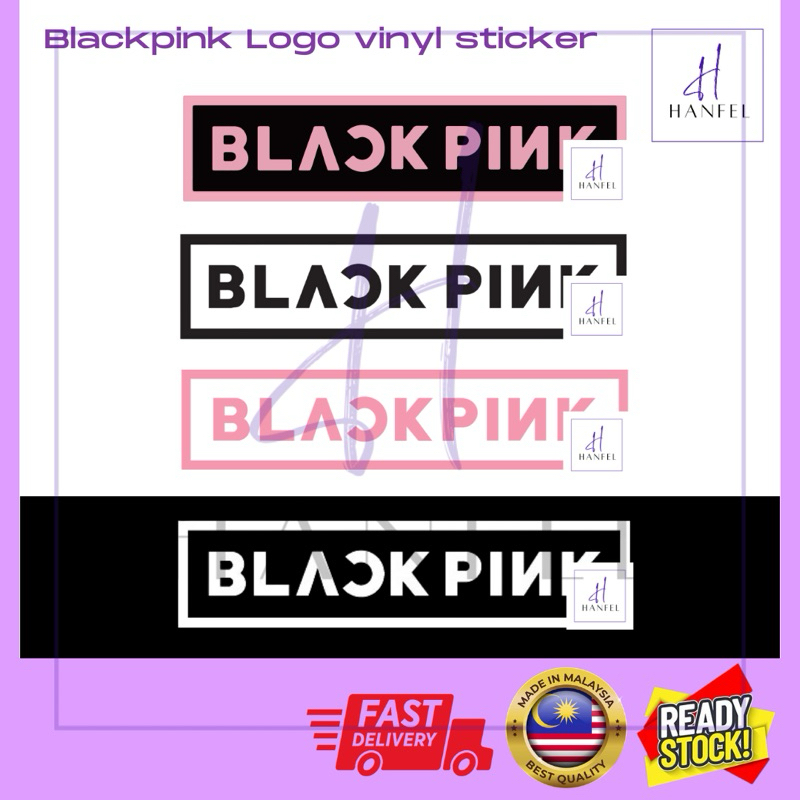 Blackpin*k logo vinyl sticker ( Die-cut) | Shopee Malaysia