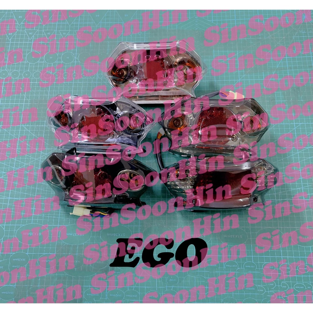 Yamaha EGO V1 1st Model Tail Lamp Assy [Special Edision] # lampu ...