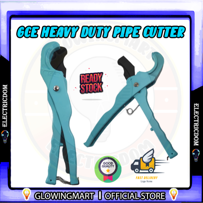 [100% ORIGINAL] GCE HEAVY DUTY PVC PIPE CUTTER - [ 35mm ] Threeman ...