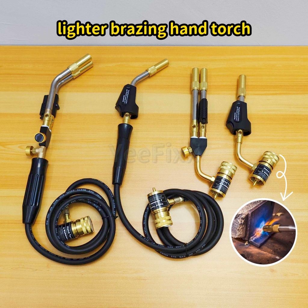 YeeFixx single / double barrel torch welding tube & mapp gas & rod ...