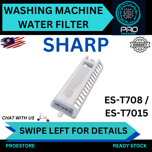 SHARP Washing Machine Filter ES-T708 / ES-T7015 Filter Mesin Basuh | Shopee Malaysia