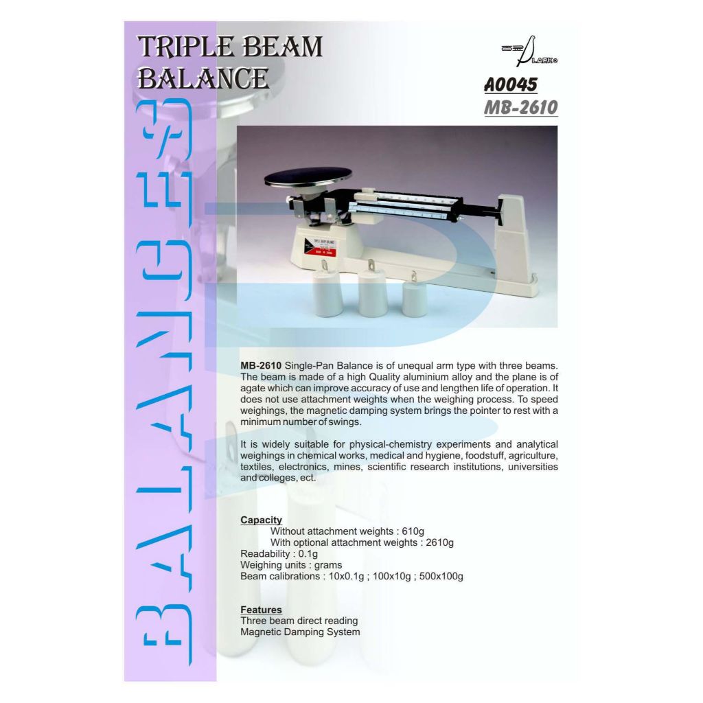 Balance Triple Beam (Neraca Tiga Palang) | Shopee Malaysia