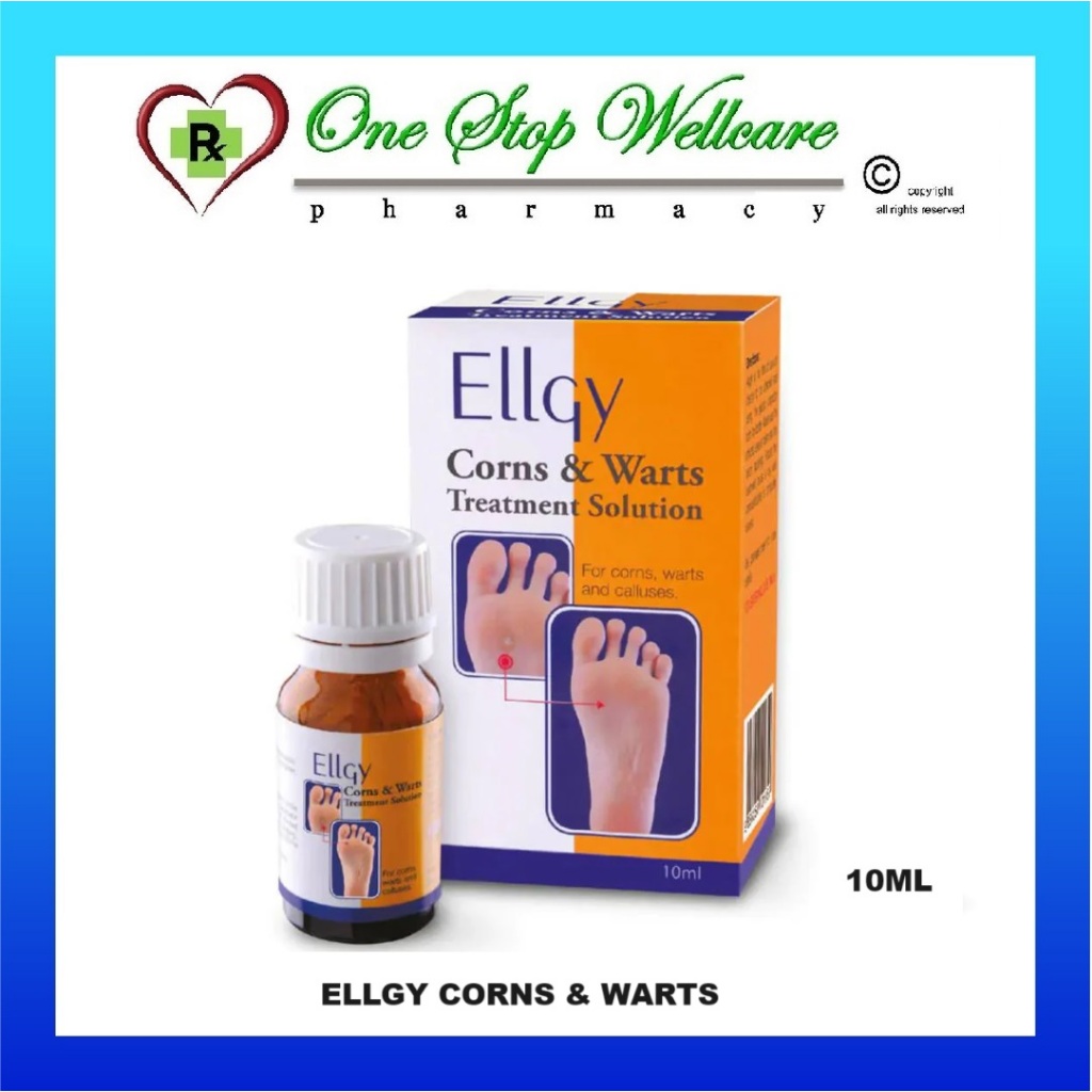 ELLGY CORNS & WARTS TREATMENT SOLUTION 10ML (EXP:12/2026) | Shopee Malaysia