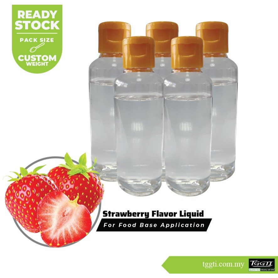 STRAWBERRY FLAVOR LIQUID (CECAIR PERASA STRAWBERRY) | Shopee Malaysia